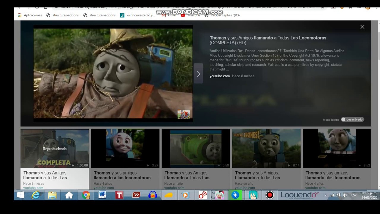 thomas el chavo animado llamando a las locomotoras el valor de amistad pela mi version - YouTube