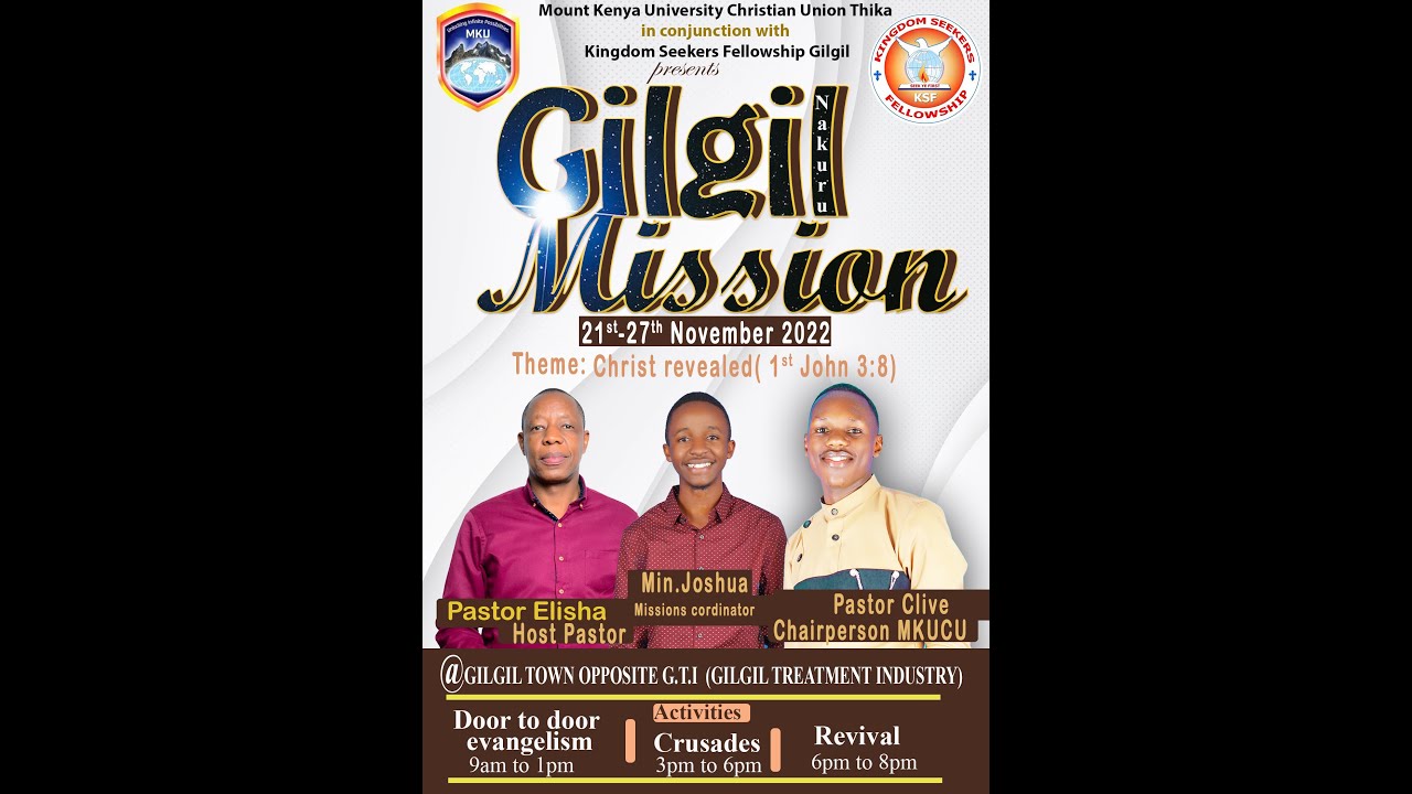 Gilgil main mission Day crusade and revival - YouTube