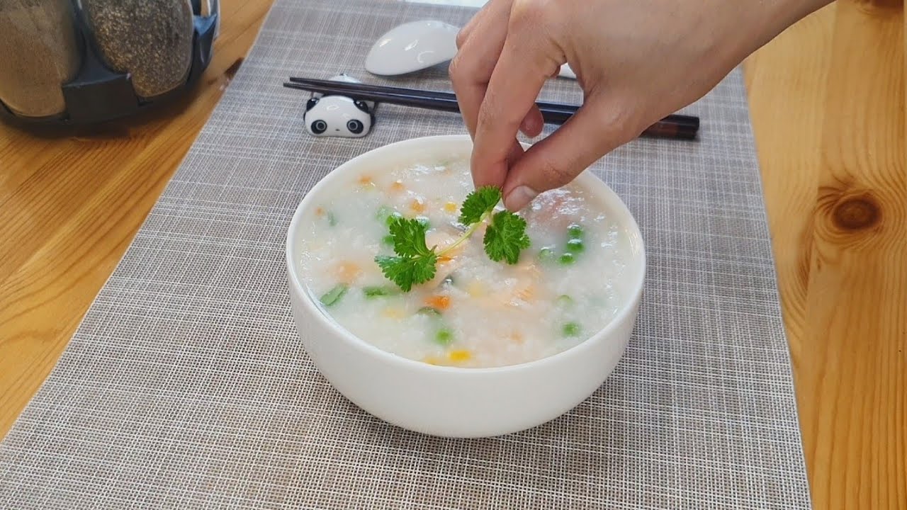 chinese dishes | the perfect salmon congee | salmon porridge - YouTube
