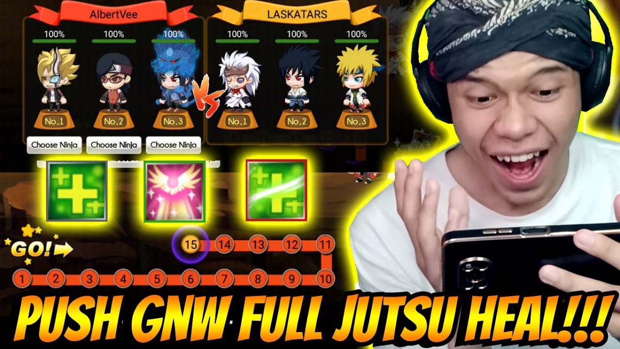 Push Great Ninja War Full Jutsu Healing !!! Ninja Heroes New Era - YouTube