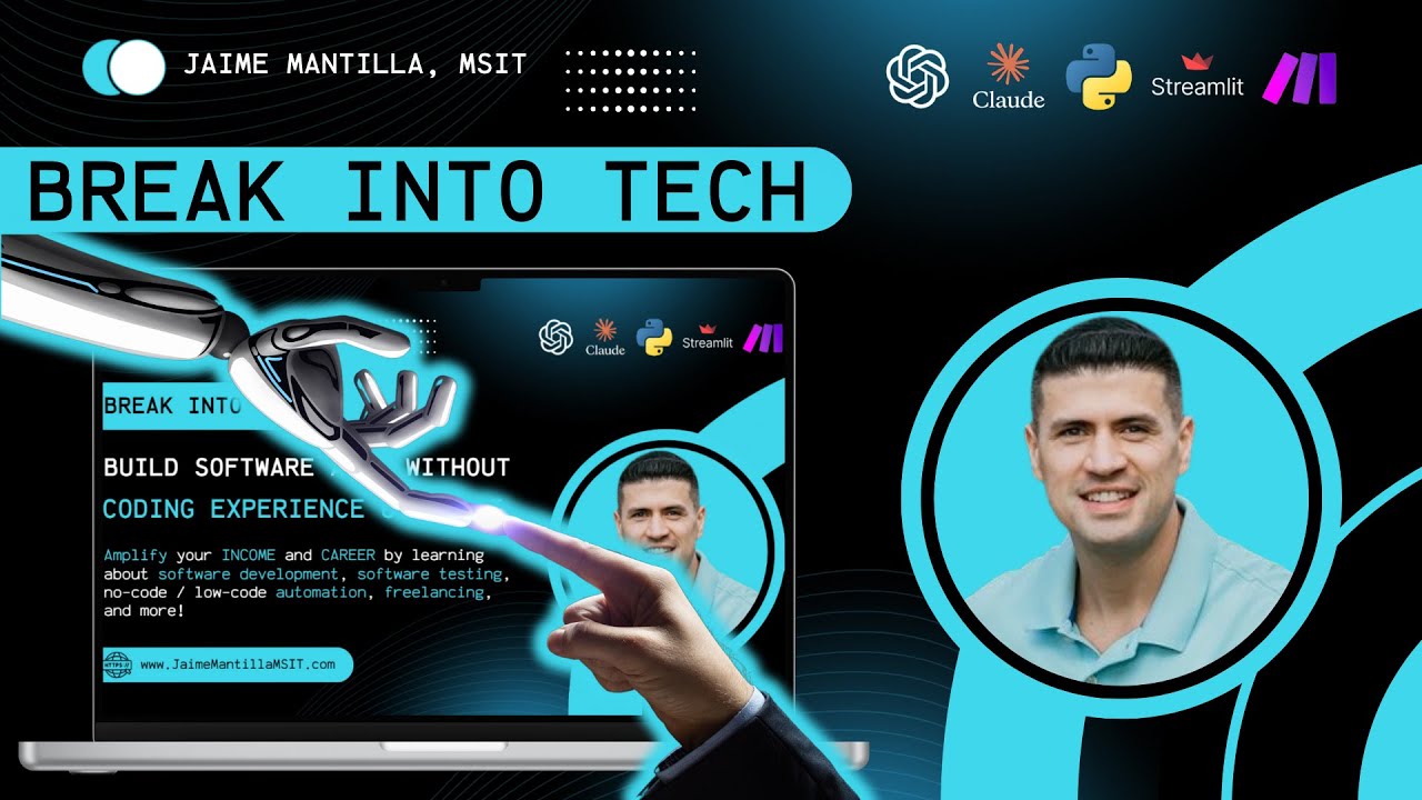 How To Build An App Using Ai Full Tutorial 1 Of 18 Intro Youtube