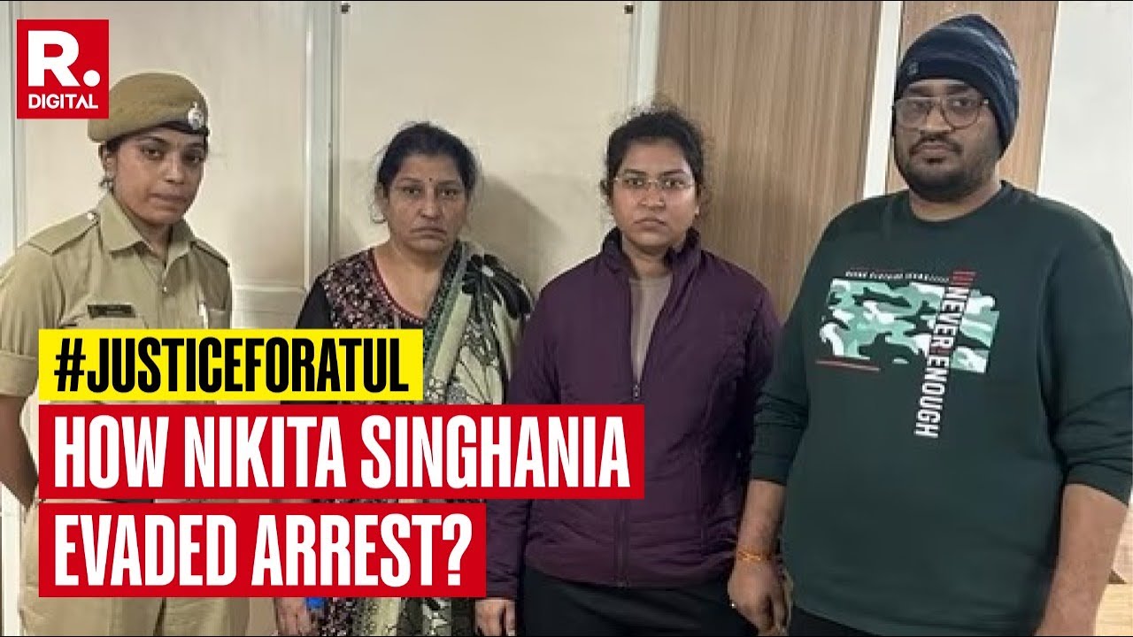 How Nikita Singhania Changed Location Daily To Avoid Arrest In Atul ...