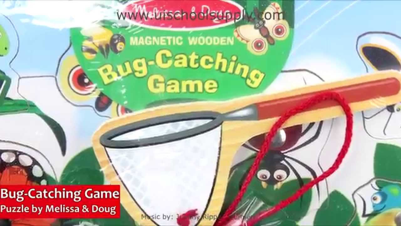 Bug-Catching Game Board by Melissa & Doug 3779 - YouTube