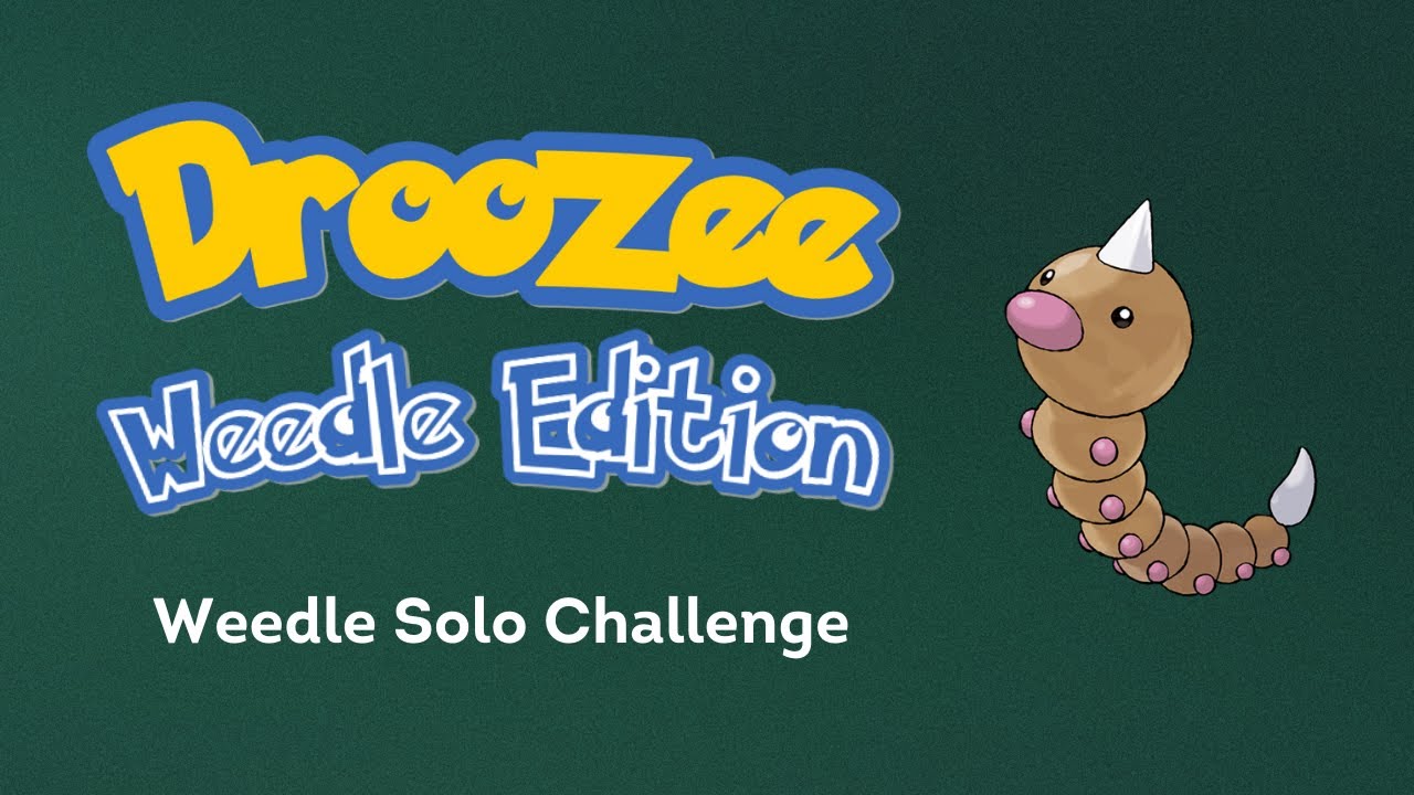Can You Beat Yellow Version with Only a Weedle? - Weedle Solo ...