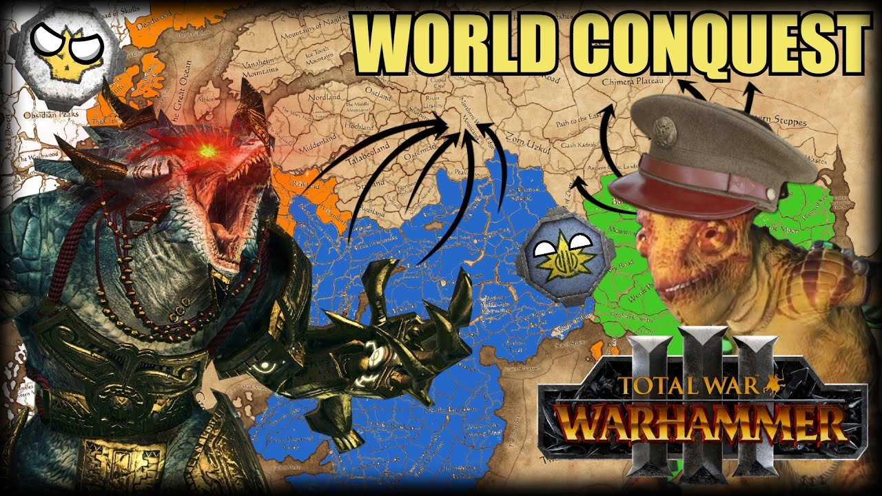 The FIRST Multiplayer World Conquest -Warhammer 3 Multiplayer - YouTube