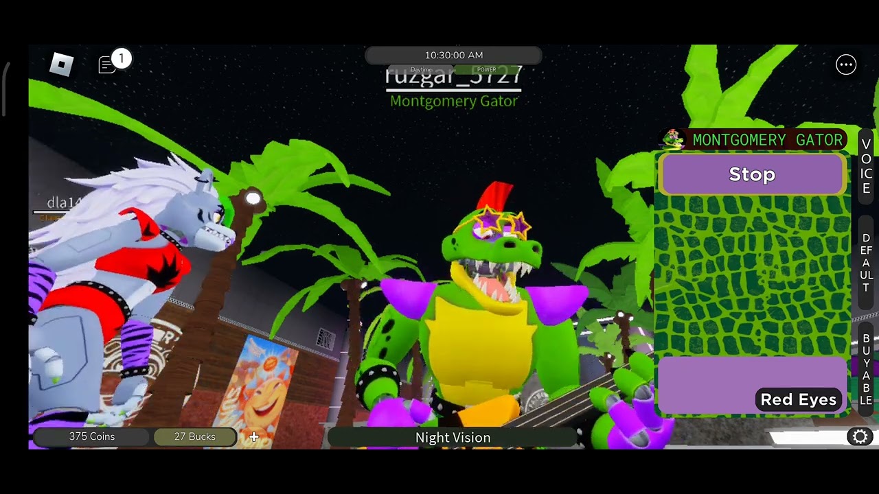 am playing fnaf rp game - YouTube