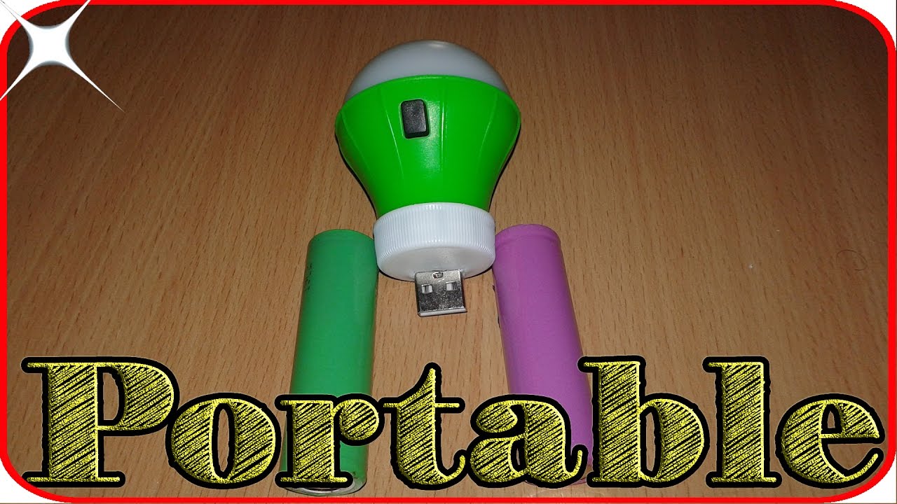 How To Make Portable Led Light Bulb At Home DIY Rechargeable Led With how-to-make-portable-led-light-bulb-at-home-diy-rechargeable-led-with
