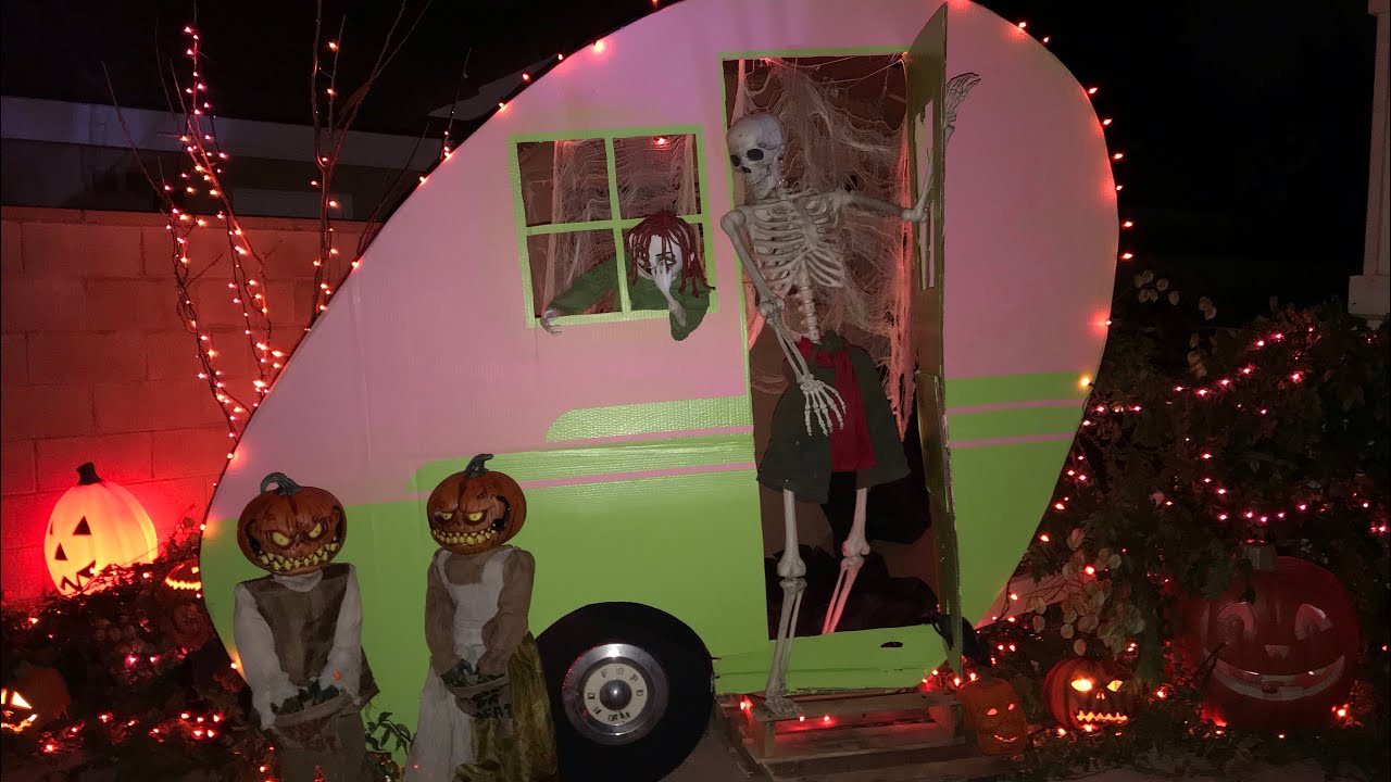 Cool Halloween Prop Built with Cardboard/ Life-size Prop - YouTube