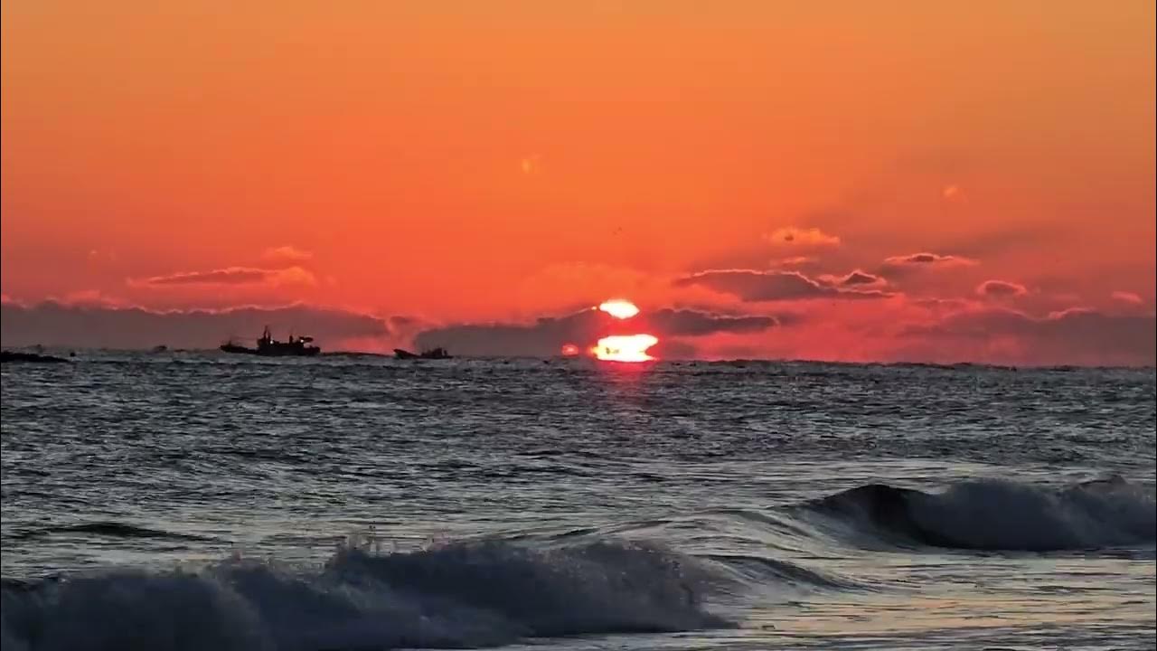 강원 고성 삼포해변에서 25년 해맞이 24.12.29 - YouTube