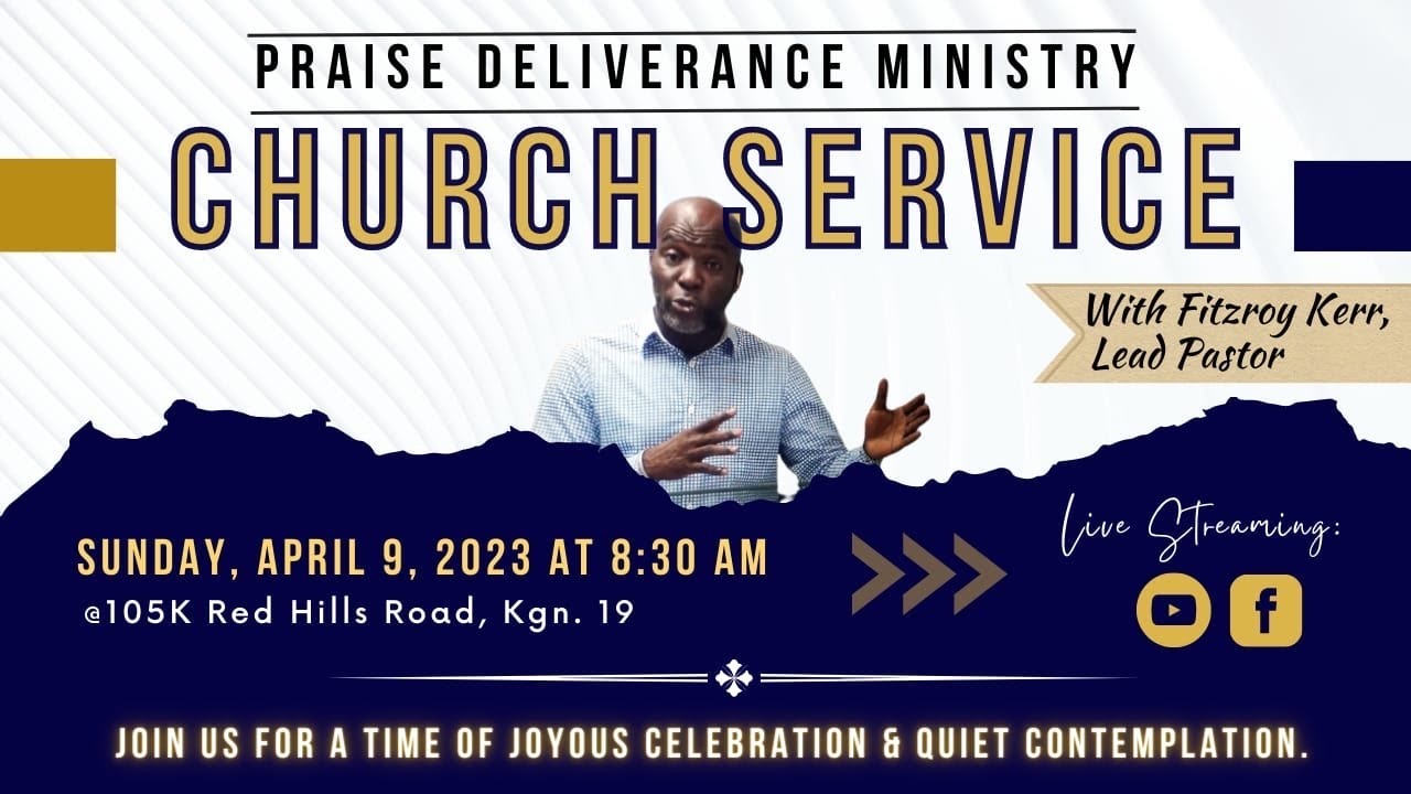 It's Passover Not Easter|Sunday Session | April 9, 2023| Pastor Fitzroy ...