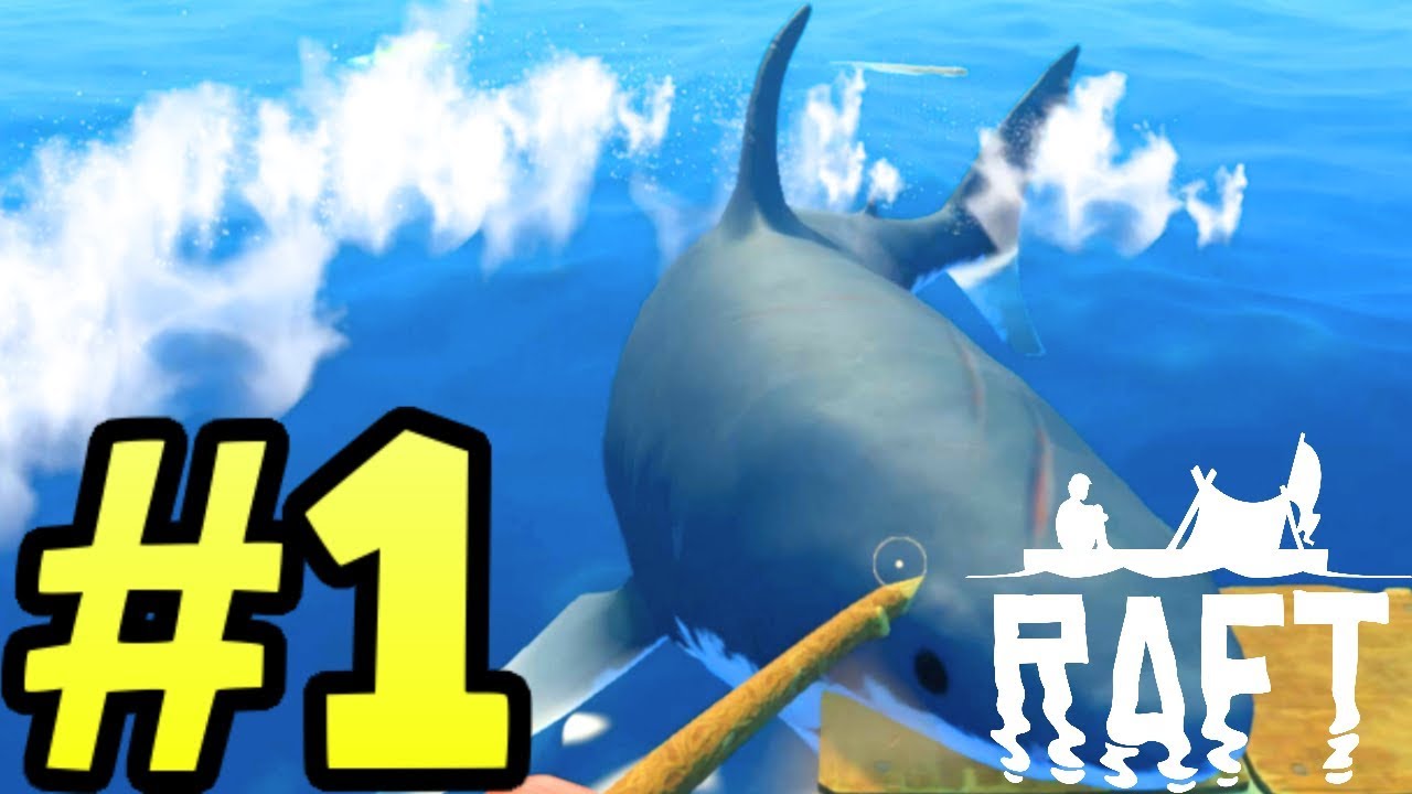 ALONE ON A RAFT SLOWLY GOING INSANE? | Raft Part #1 - YouTube