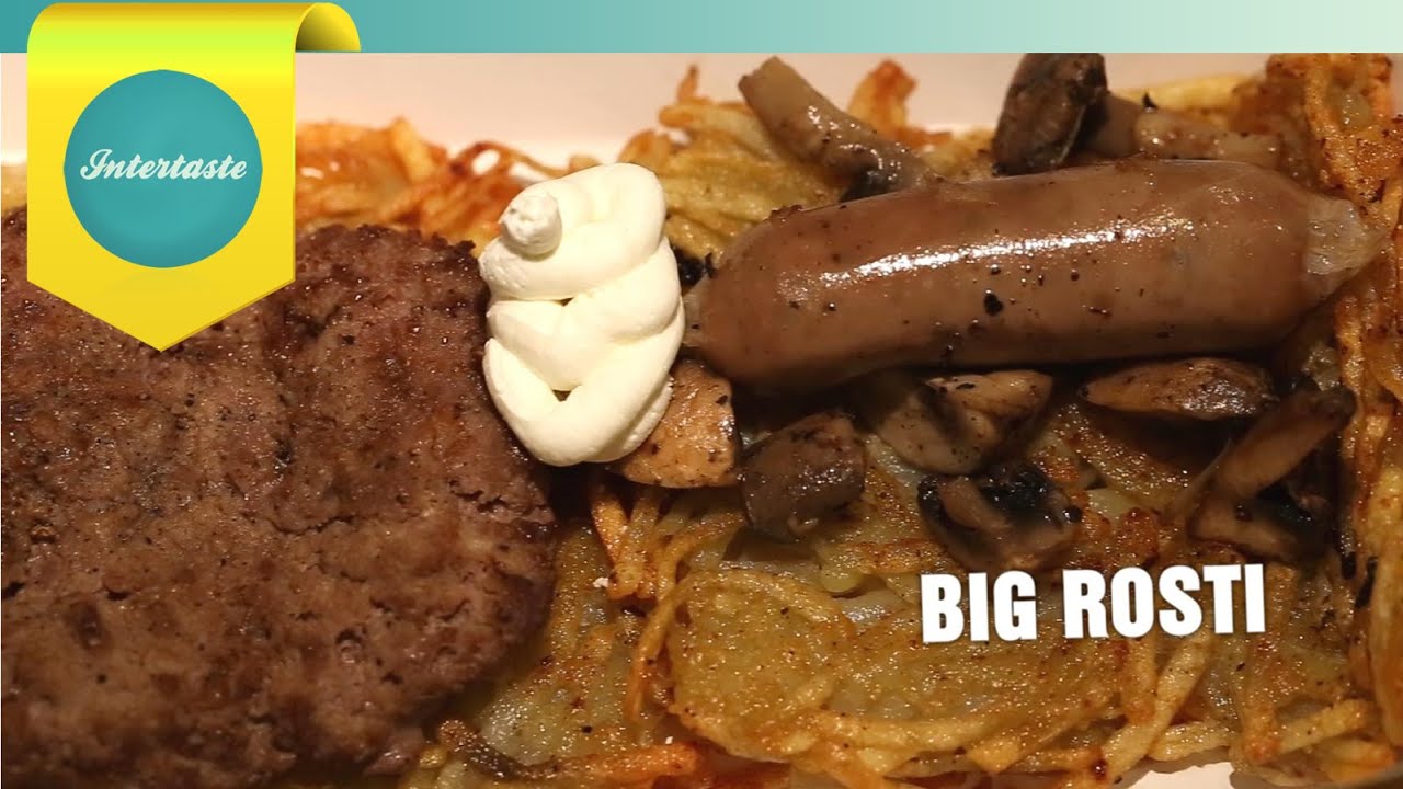 INTERTASTE: Burgerous - Big Rosti - YouTube