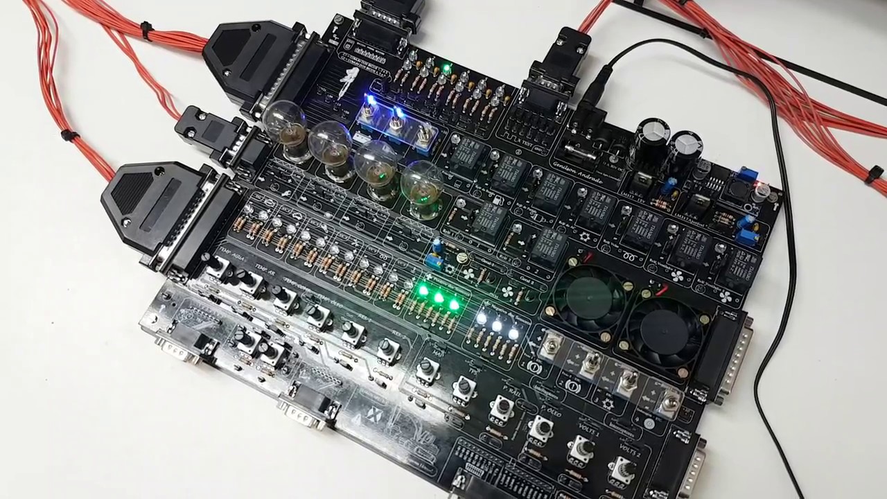 XTA - Simulando ECU Temic PLD Mercedes - YouTube