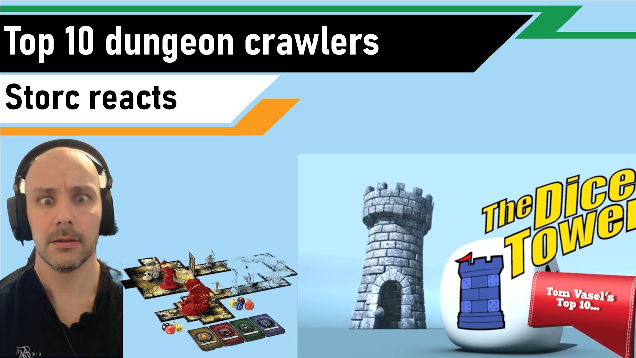 Storc reacts: Dice Tower's Best dungeon crawler - Board games - YouTube