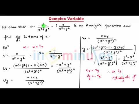 M3 | 10 | Complex Variable_Analytic Sums - 2_(Part_2) - YouTube
