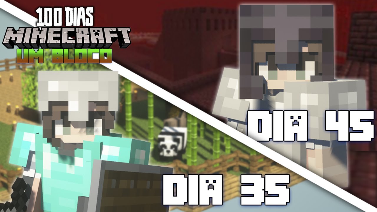 Eu Sobrevivi 100 Dias Em Um Bloco No Minecraft 5 Finalmente A Fase
