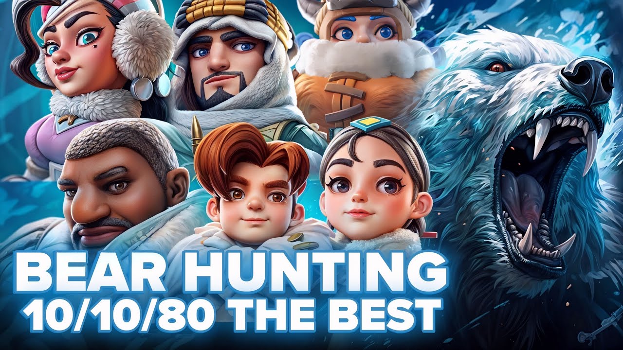 Whiteout survival BEAR HUNTING JERONIMO/MIA/BRADLEY 10/10/80 ARE STILL ...