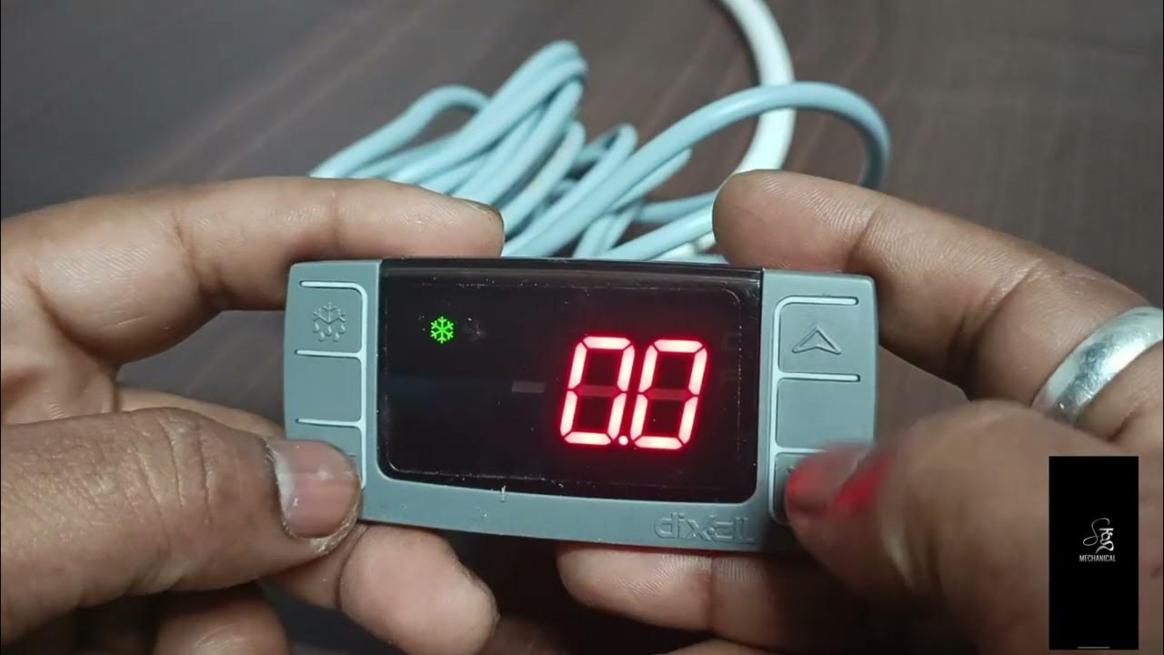 dixell controller settings/programing - YouTube