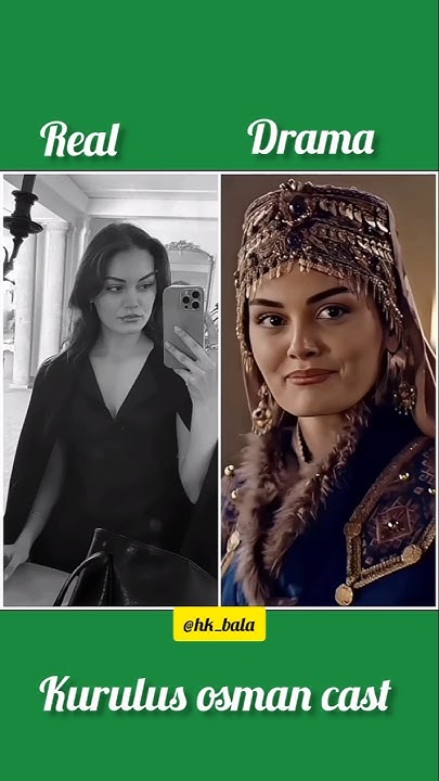 Kurulus osman scenes 6 cast and real name Fatima hatun begam bala hatun osman bye ...
