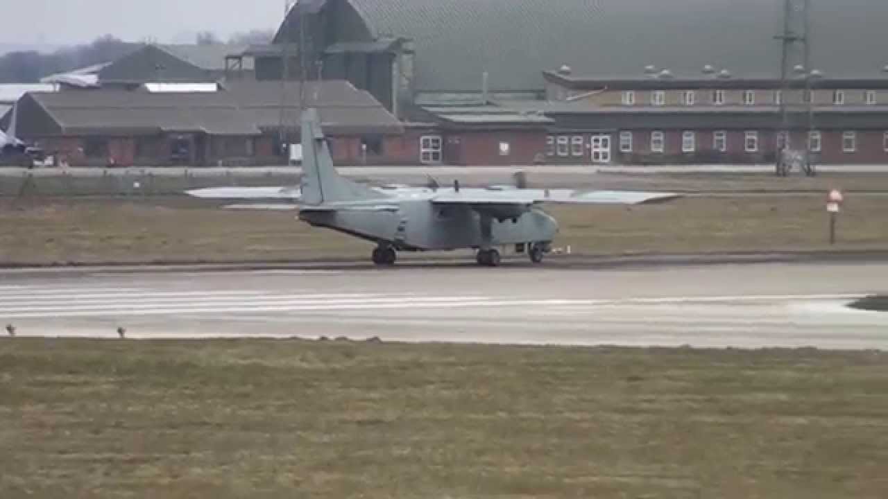 Army Air Corp Britten Islander RAF Coningsby - YouTube
