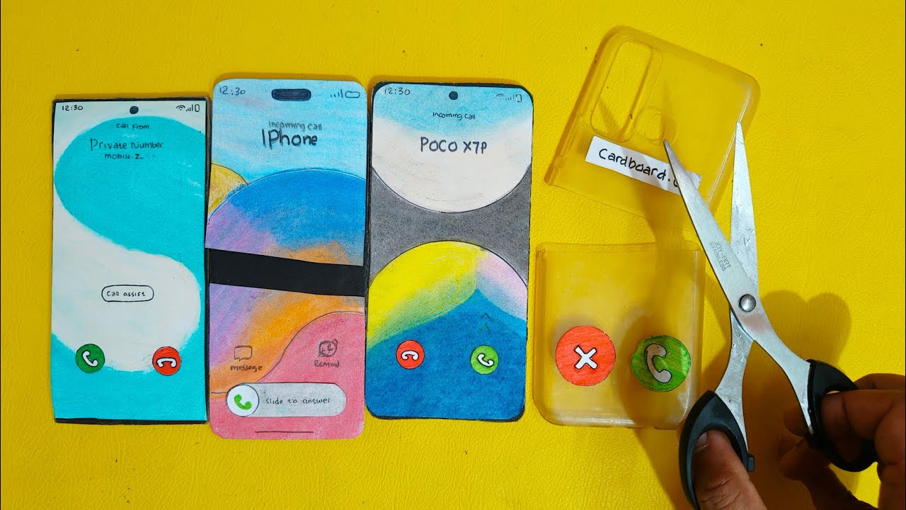 i cut phones with scissors incoming call case,Samsung s25 ul + iPhone ...