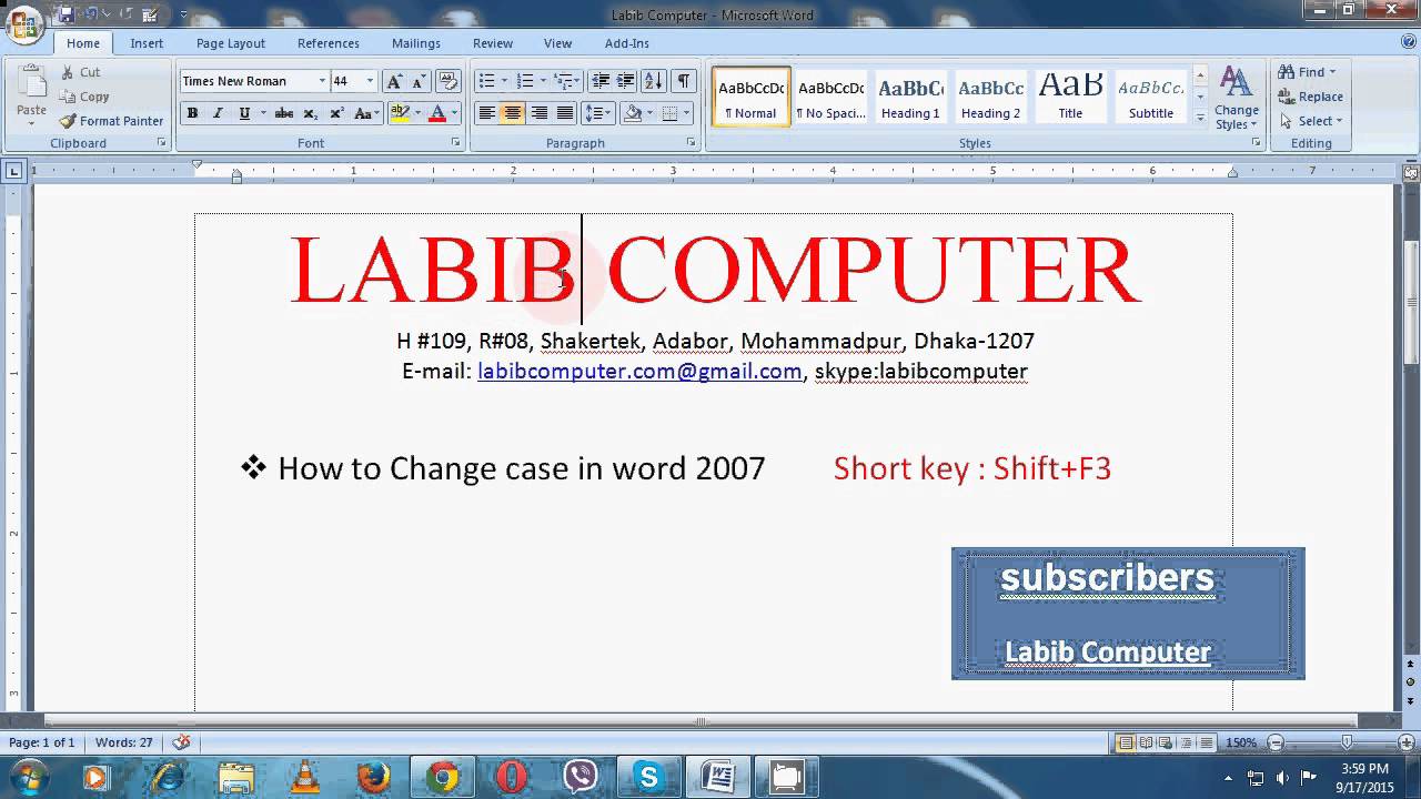 How To Change Case In Word 2007 YouTube how-to-change-case-in-word-2007-youtube