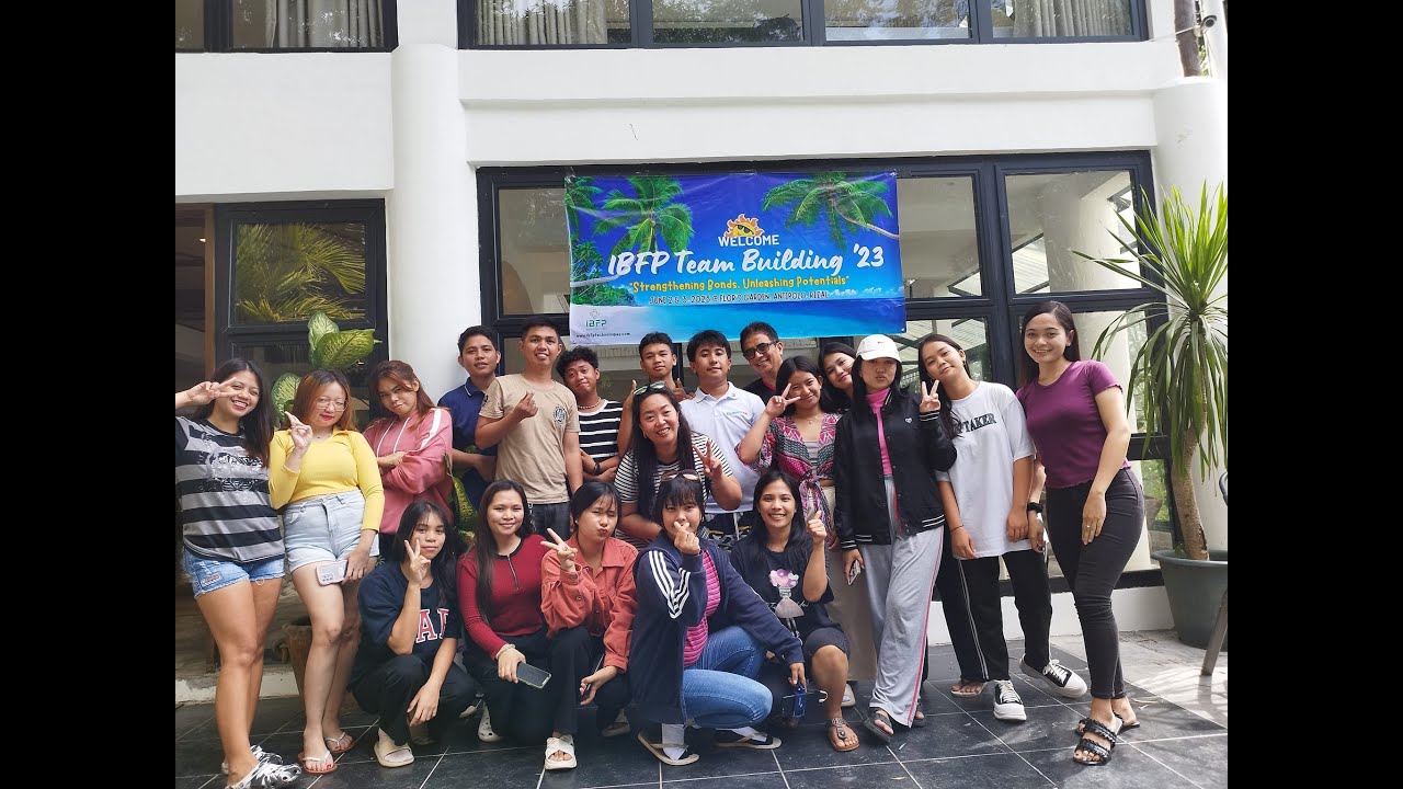 IBFP's Team Building 2023 @Flor's Garden Antipolo - YouTube