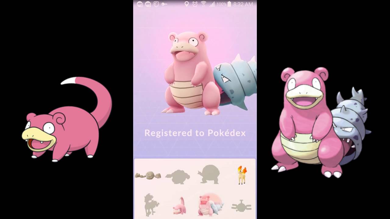 Slowpoke evolve to Slowbro ! POKEMON GO - YouTube