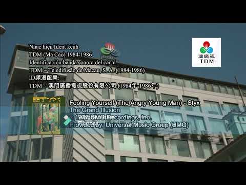 Fooling Yourself (The Angry Young Man) - Styx | ID頻道配樂 TDM ~ 澳門廣播電視股份有限公司 (1984-1986)