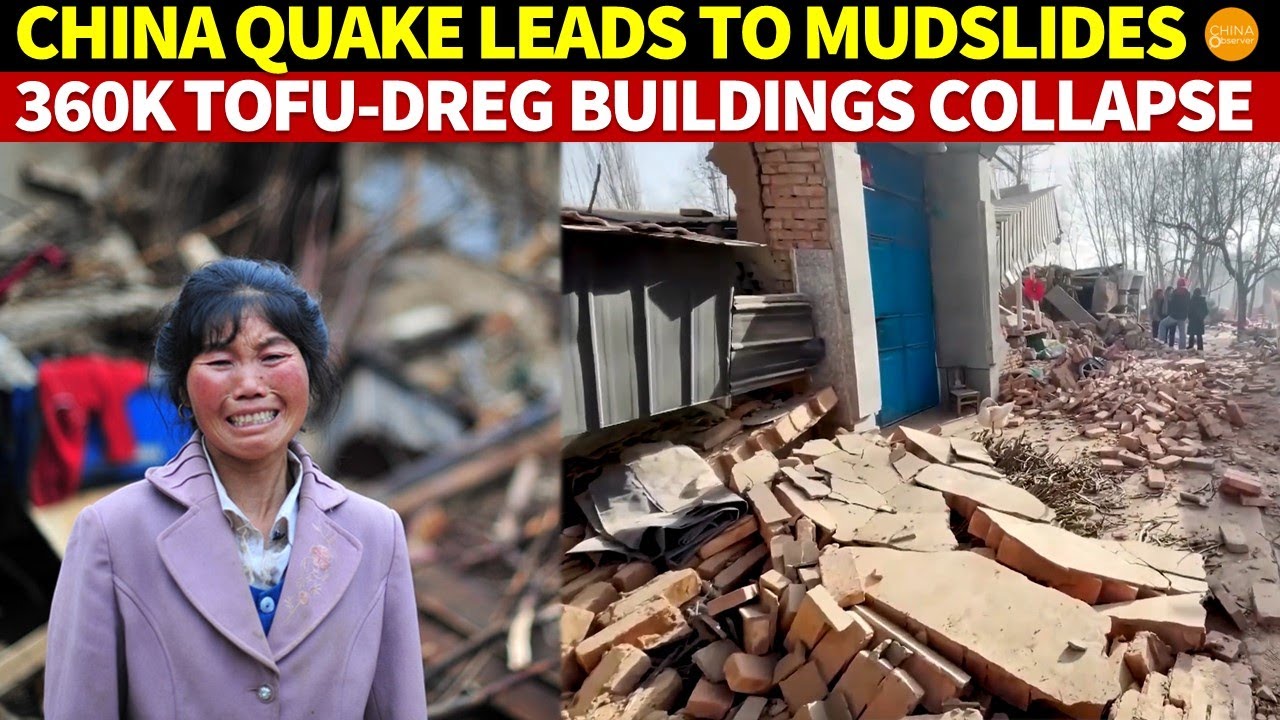 Earthquake in China’s Qinghai Triggers Mudslides, Collapsing 360,000 ...