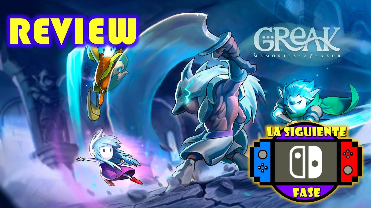 Greak Memories of Azur Reseña en Nintendo Switch - YouTube