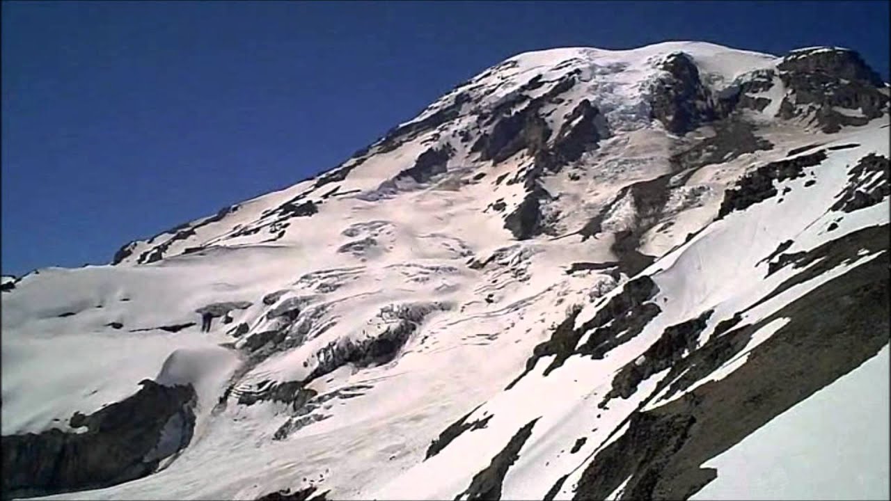 Mount Rainier Camp Muir Trail Climb - YouTube