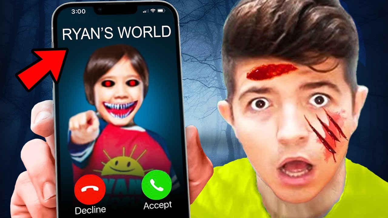 6 YouTubers Who CALLED RYAN'S WORLD.EXE At 3AM! (Preston, LankyBox ...