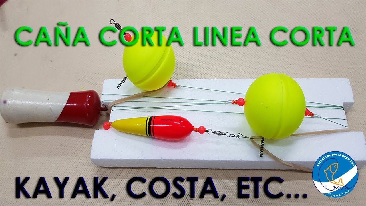 CAÑA CORTA / LINEA CORTA PEJERREY !!! A PEDIDO, modelo 1 - YouTube