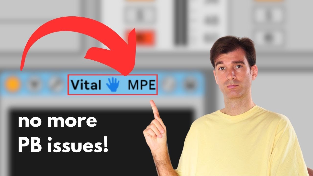 Vital PB wheel not working? How to default-disable MPE in Ableton Live ...