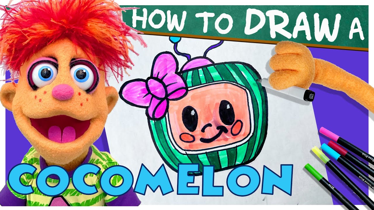 How To Draw Cocomelon | Art Tutorial for Kids | Artie's Show - YouTube
