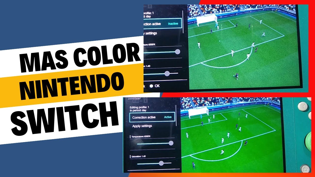 Mejora el color de tu Pantalla en Nintendo Switch Con Fizeau Tutorial ...