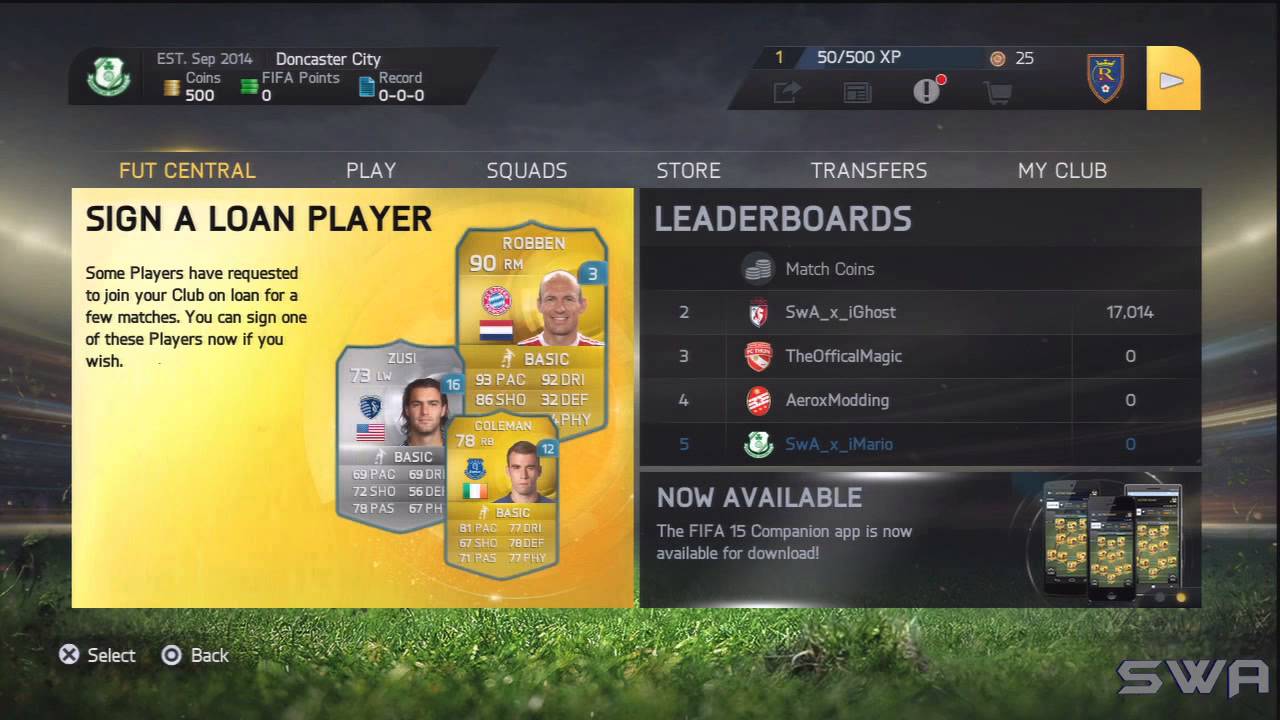 [FIFA15] Ultimate Team Coin Mod - YouTube