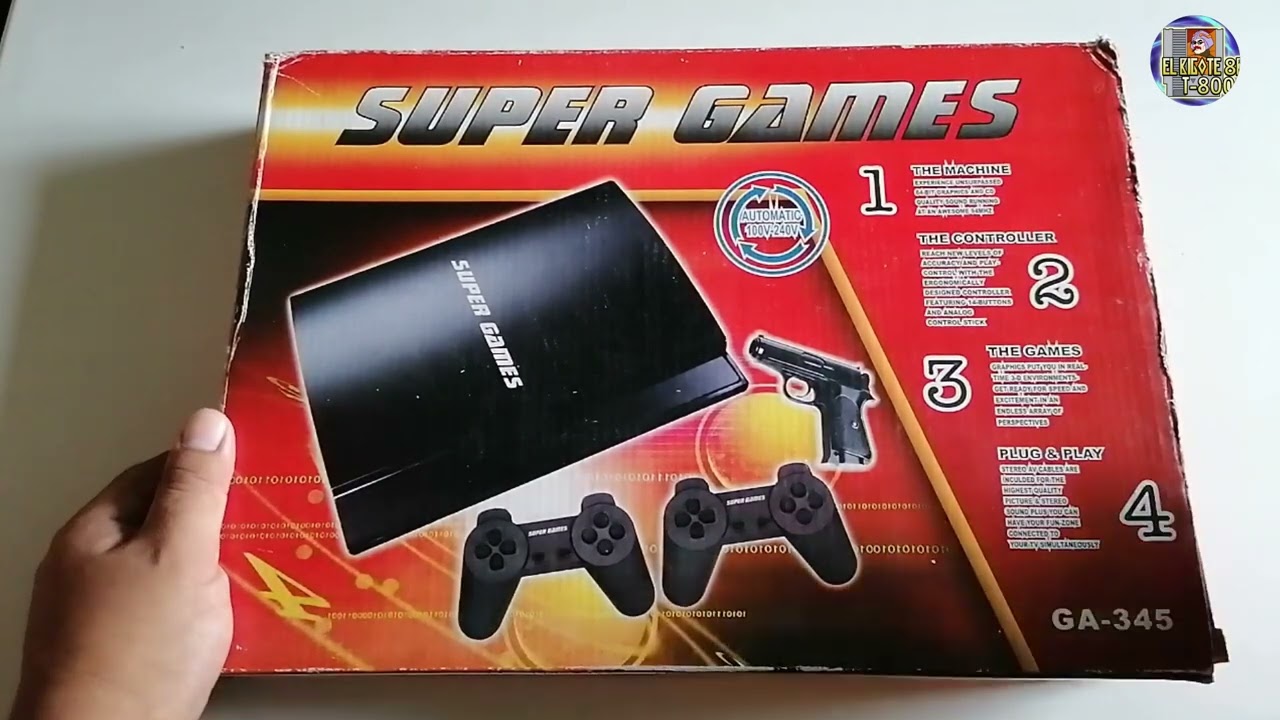 POLYSTATION 3 Super Games GA-345 UNBOXING #07 - YouTube