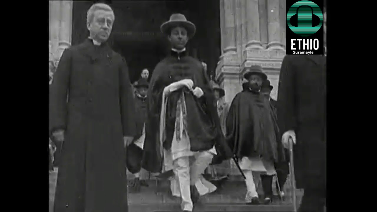 ethiopian prince lij eyasu visit france - YouTube
