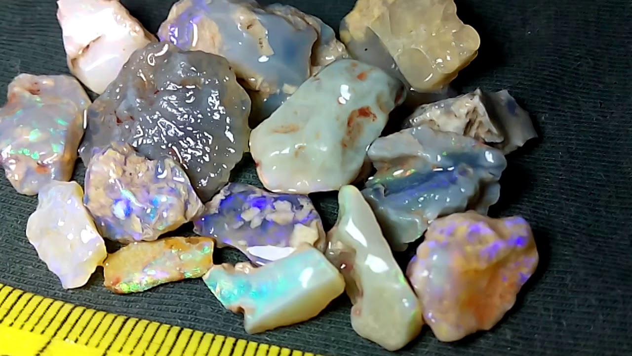 58 ct - Vegetazione fossile opale - Grezzo - 11.6 g - YouTube