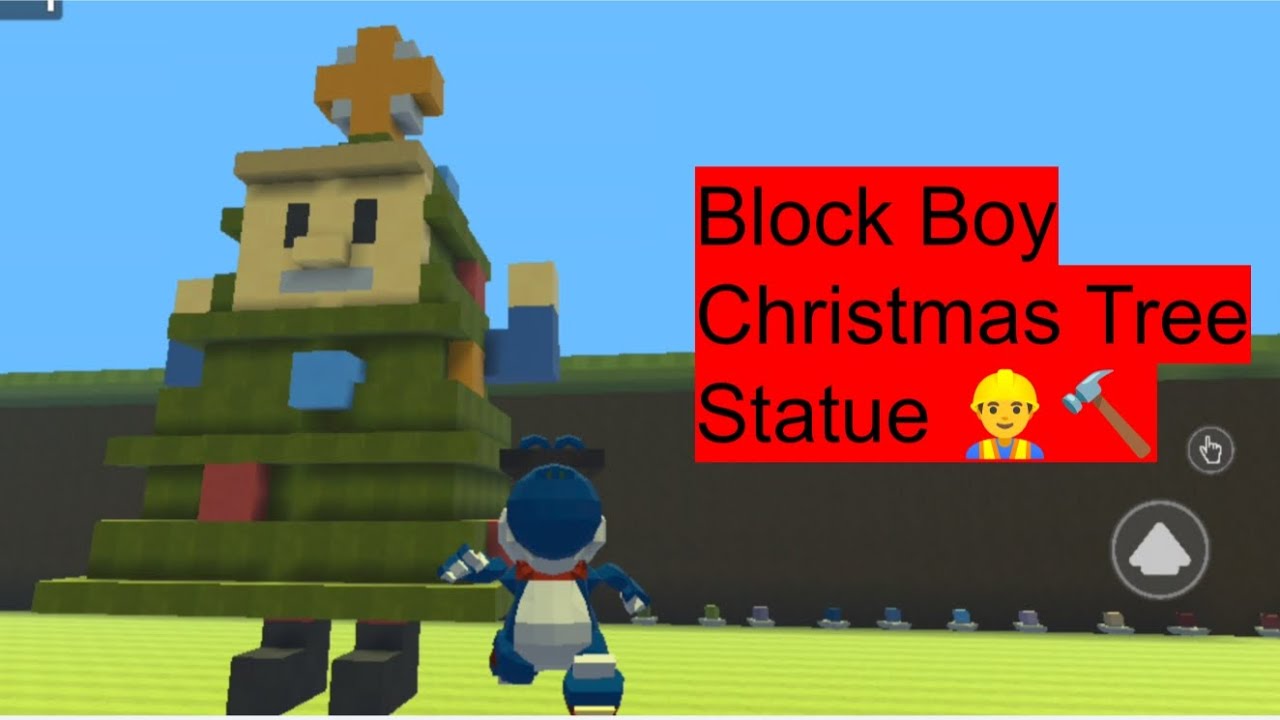 Kogama Building, Block Boy Christmas Tree Statue 👷‍♂️🔨 - YouTube