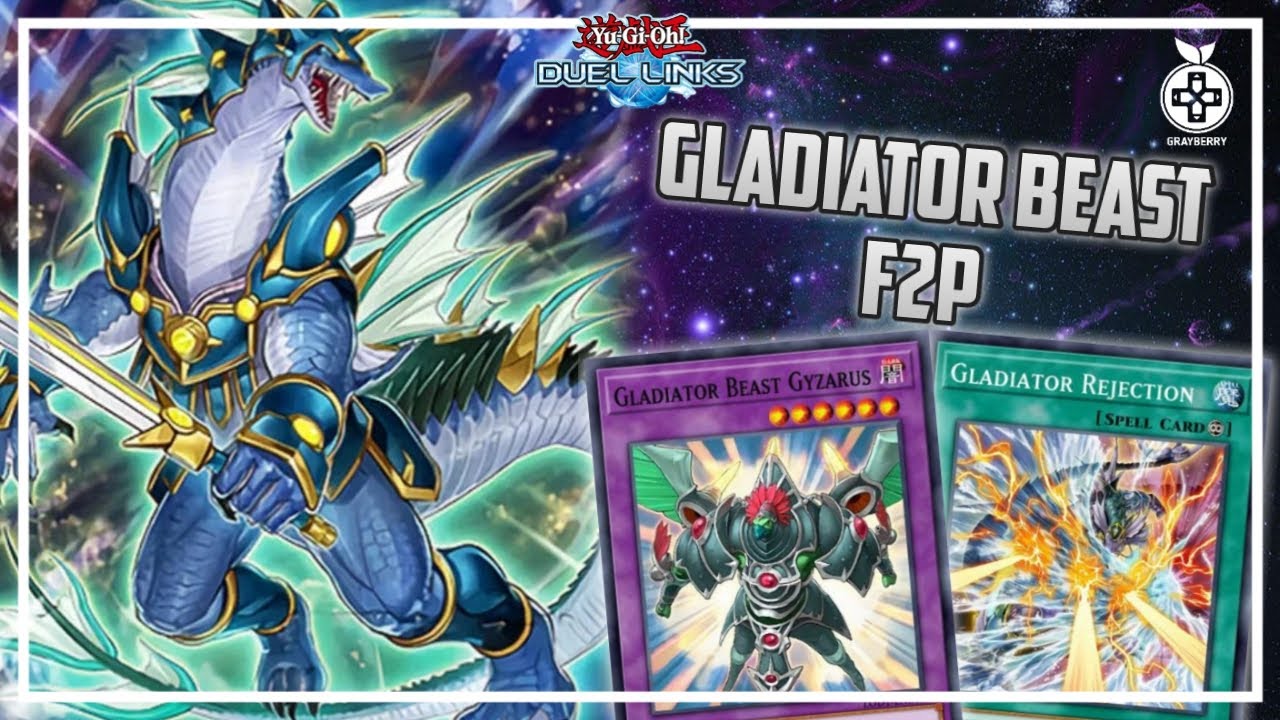 [Yu-Gi-Oh! Duel links] - Gladiator Beast - Negate effect card ...