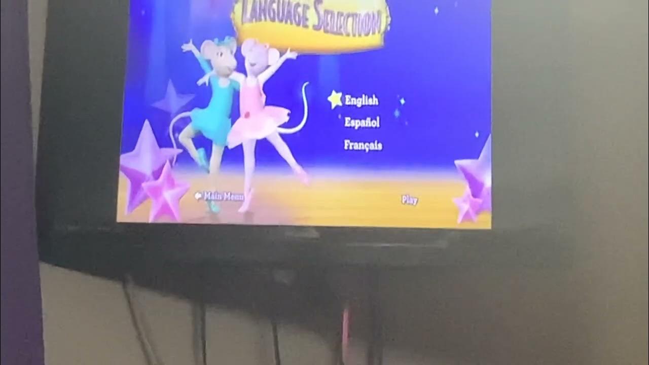 Angelina Ballerina The Shining Star Trophy Dvd Menu Walkthrough Youtube