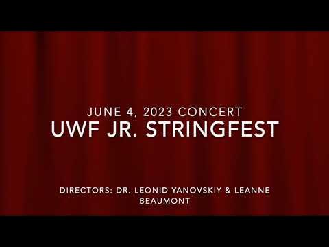 UWF Jr. StringFest 2023 Concert - YouTube