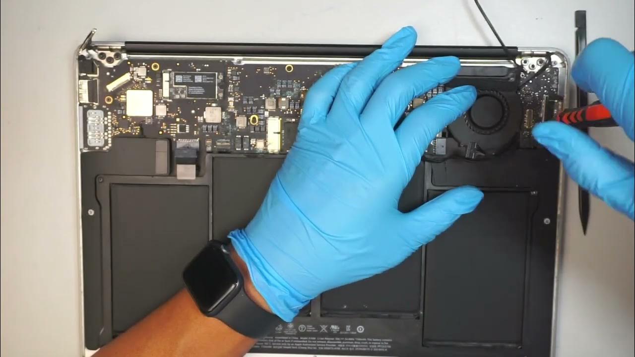 Macbook Air A1466 Screen Replacement - YouTube