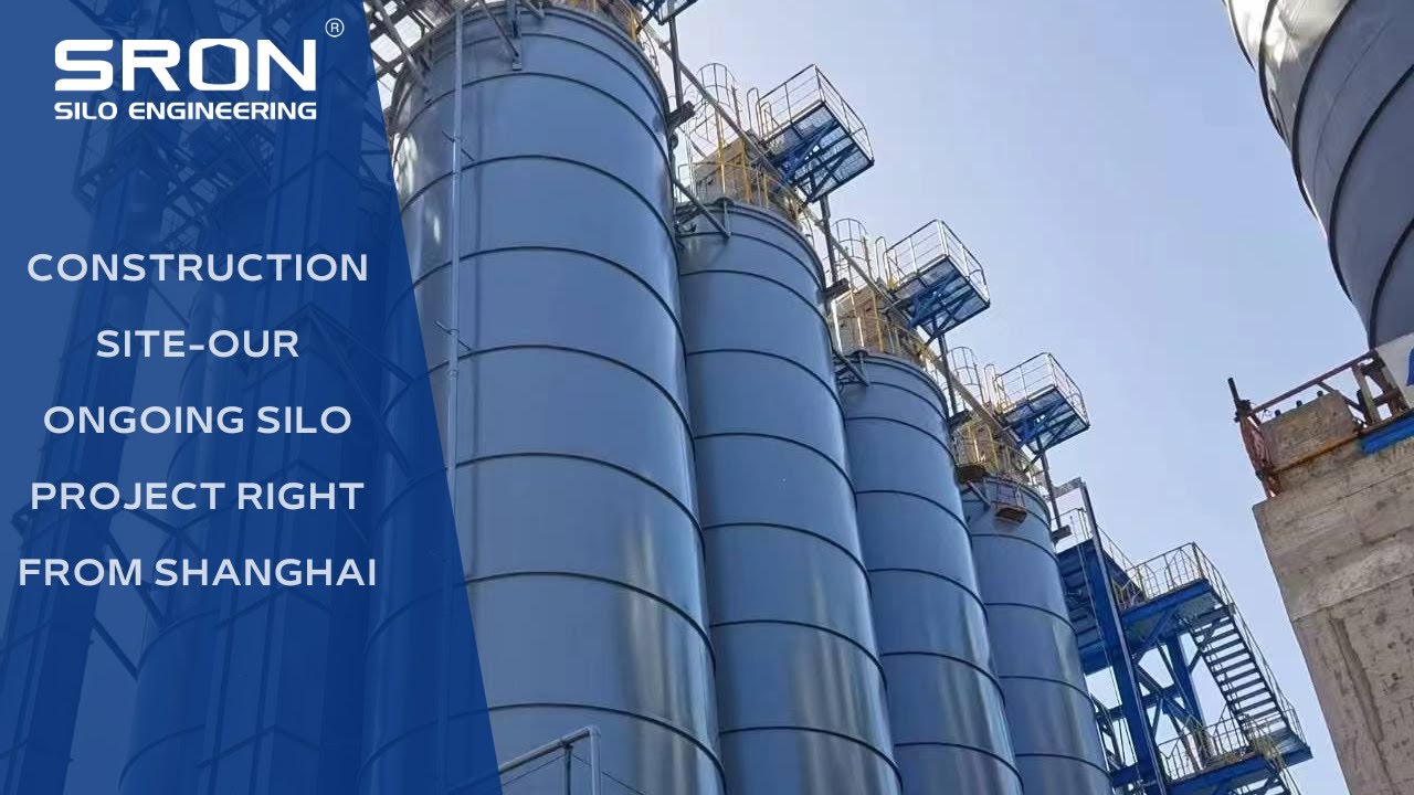Our Ongoing Welded Steel Silo Project-SRON Silo Engineering - YouTube