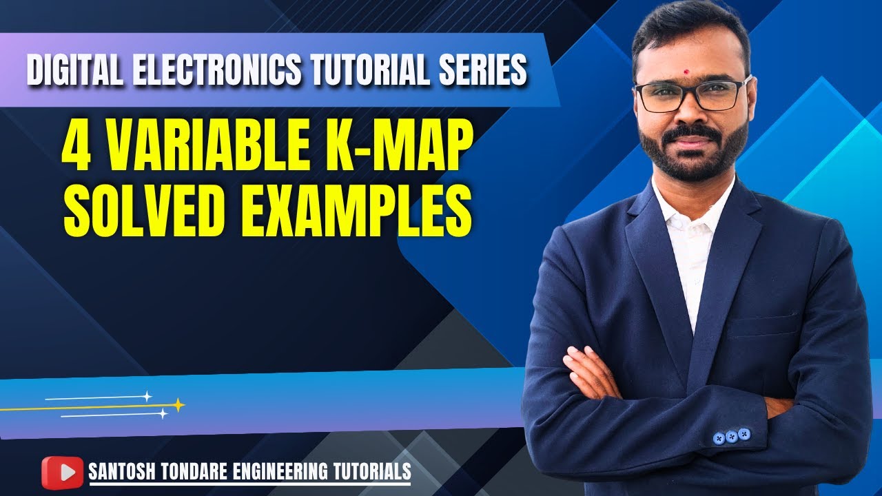 |Four Variable K map solved examples|#karnaugh map - YouTube