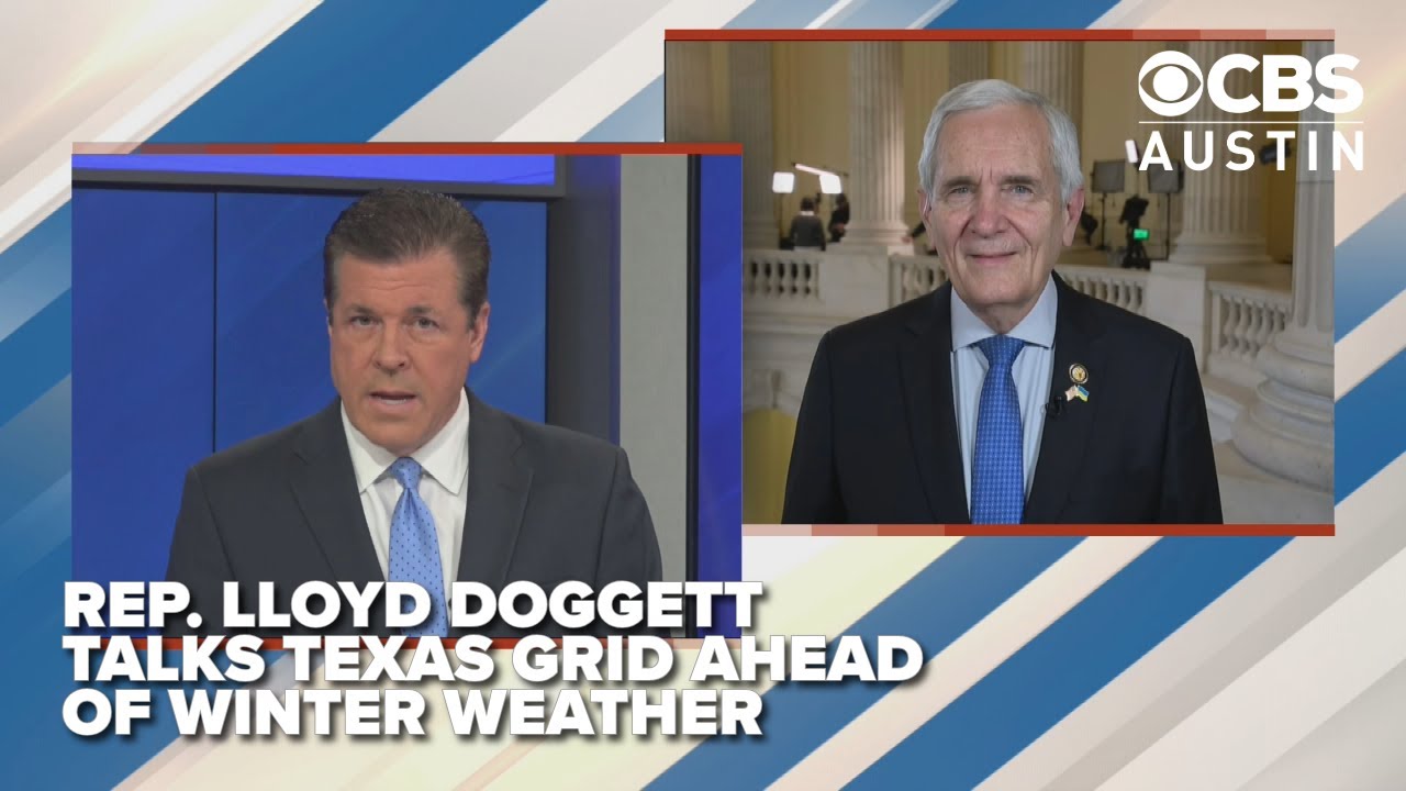 Full Interview: Rep. Lloyd Doggett speaks on Texas grid ahead of winter ...