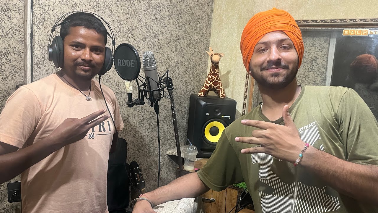 Making Bhojpuri song- Arsh Aavaan x Singer Ranjeet Raja - YouTube